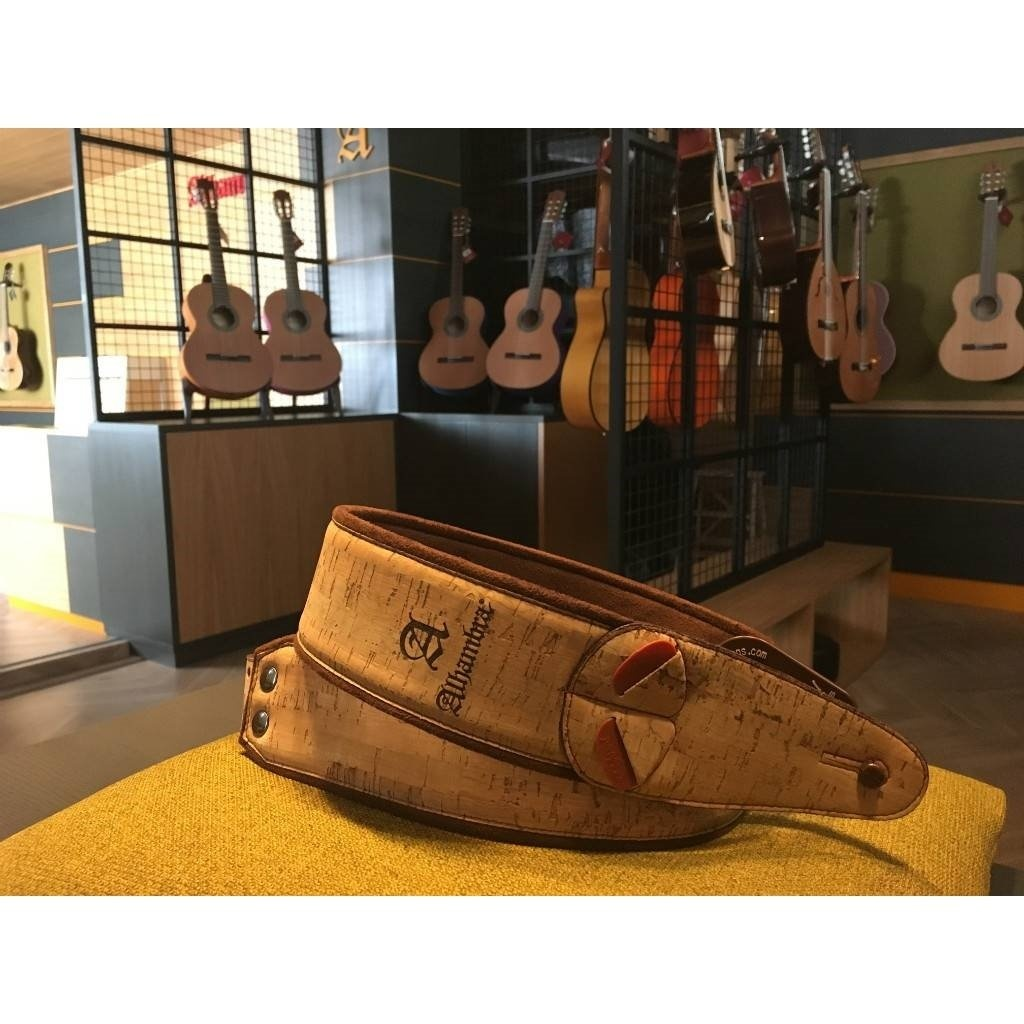 ALHAMBRA Guitar strap cork - Muziekhandel Leo Caerts