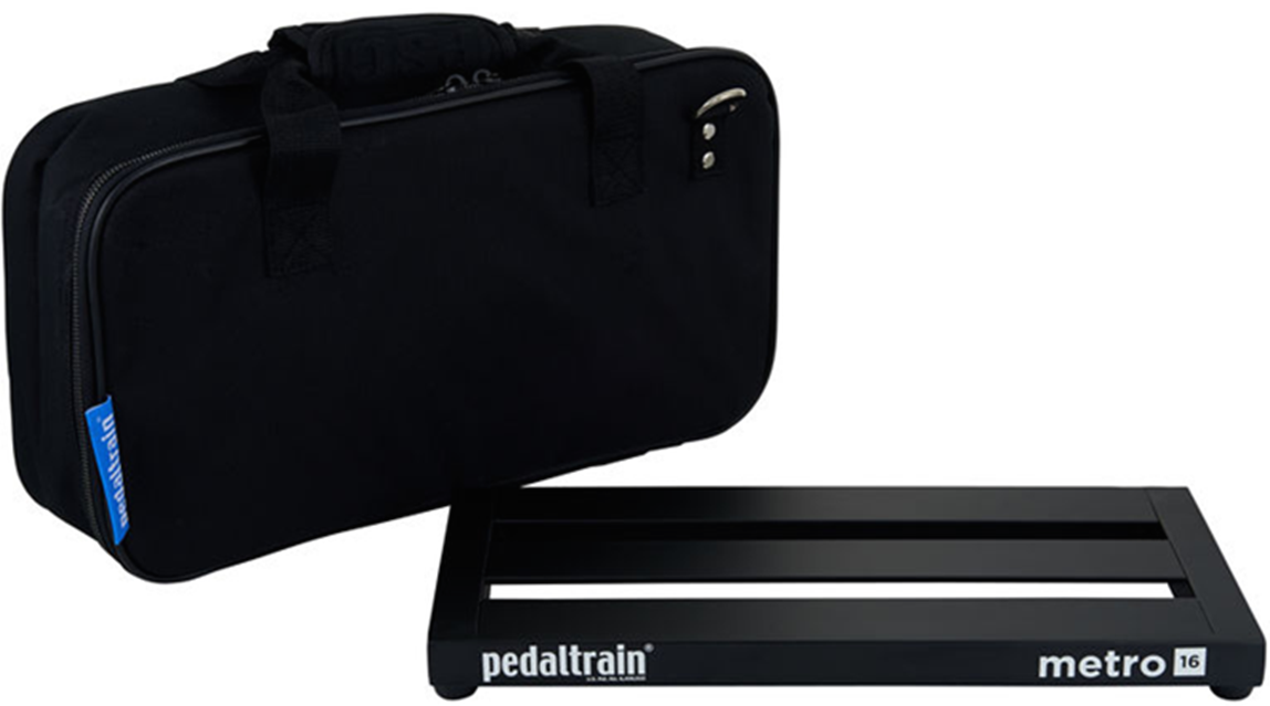 PEDALTRAIN METRO 16 Pedalboard with Soft Case - Muziekhandel Leo Caerts